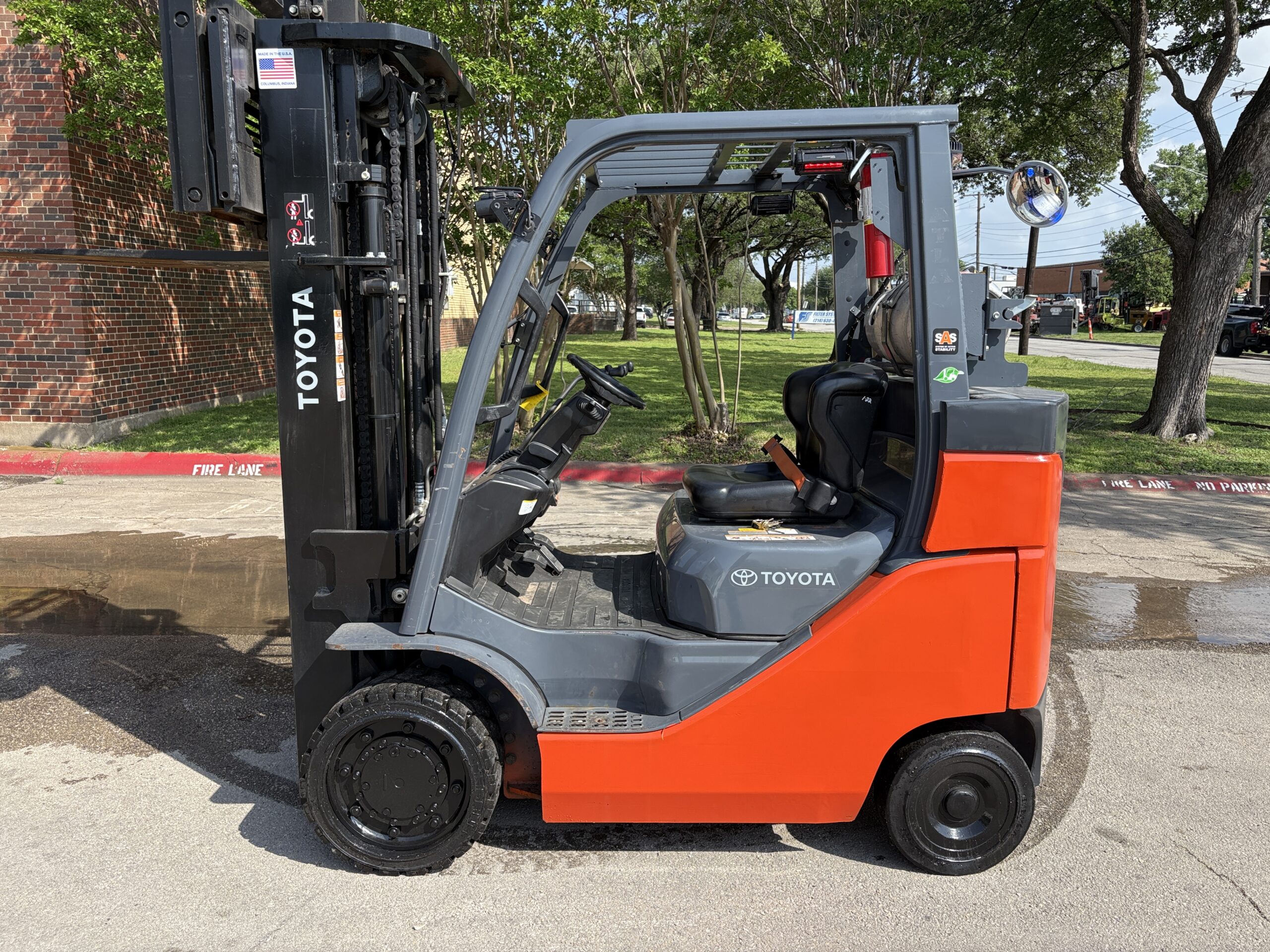 2017 Toyota 8FGC35U 8000# Box Car | 4K Lift Company