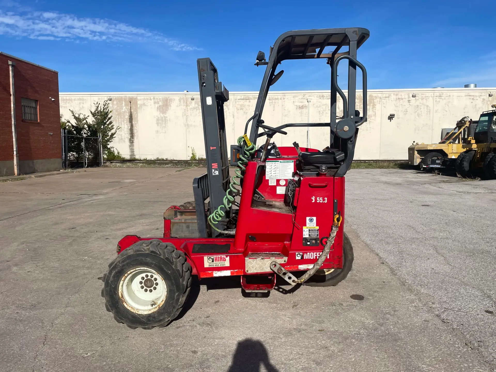 2016 Moffett M8 55.3 Piggy Back Forklift | 4K Lift Company