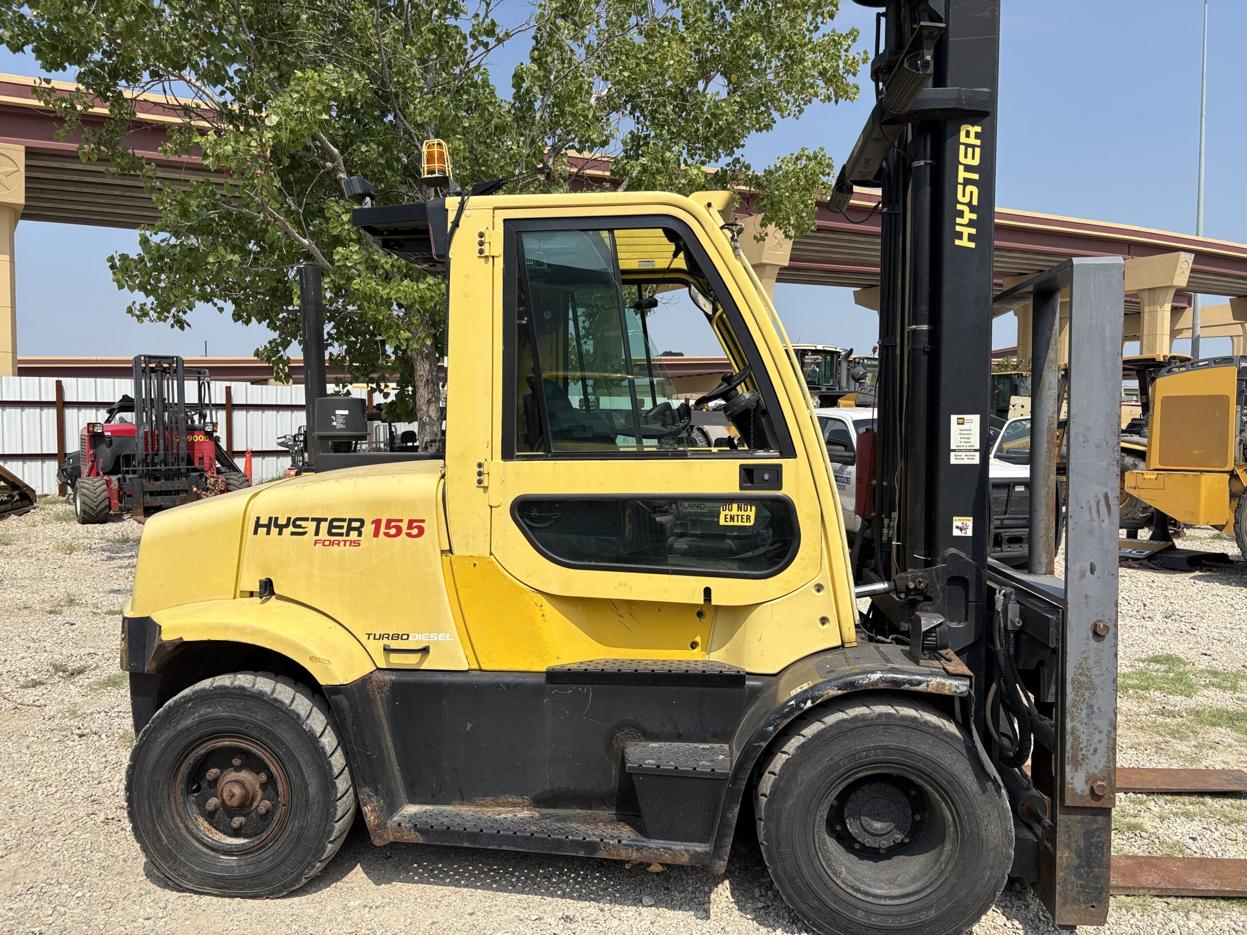2013 Hyster H155FT 15,500# | 4K Lift Company